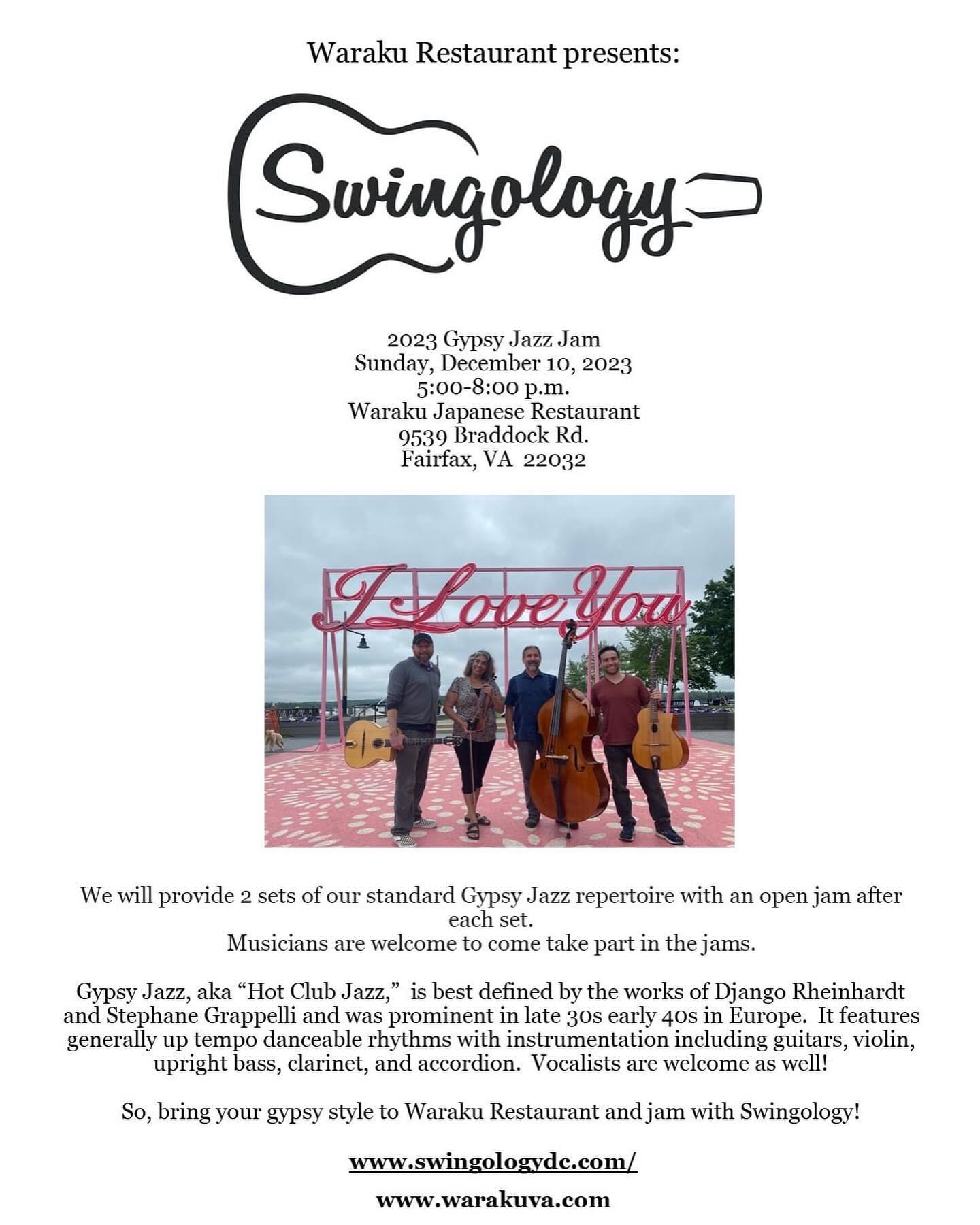 Remote rehearsal software – Swingology – DC-based Band